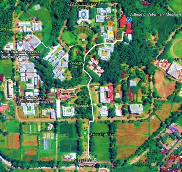 Map & Location | Faculty of Veterinary Medicine | Visayas State University